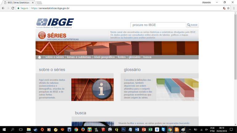 Como Pesquisar Dados no IBGE – Rede Urbana