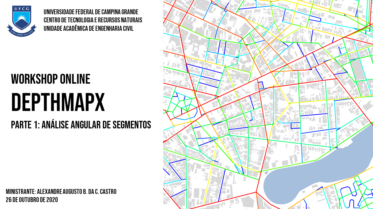 Material de Apoio: Workshop Online DepthmapX (Parte 1) – Rede Urbana